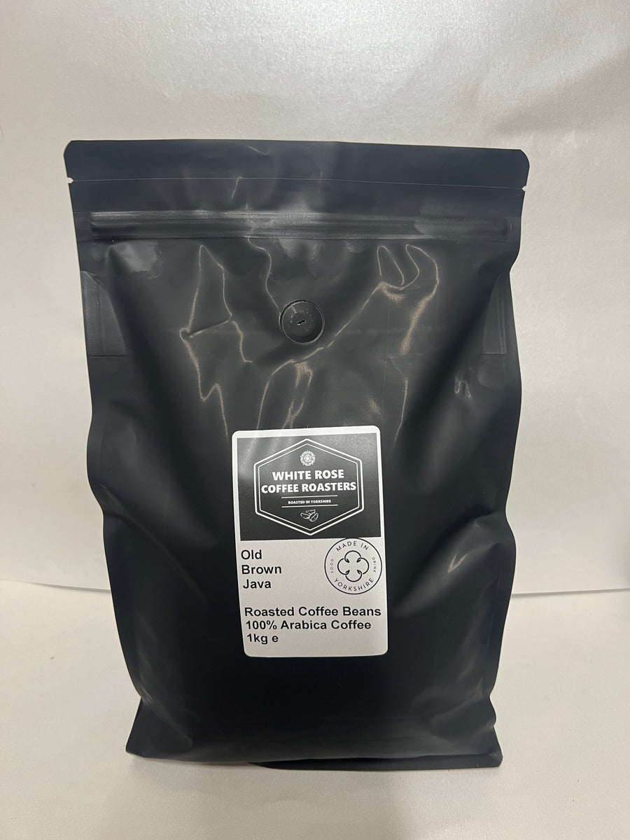 Old Brown Java Arabica Roasted Coffee – White Rose Coffee Roasters