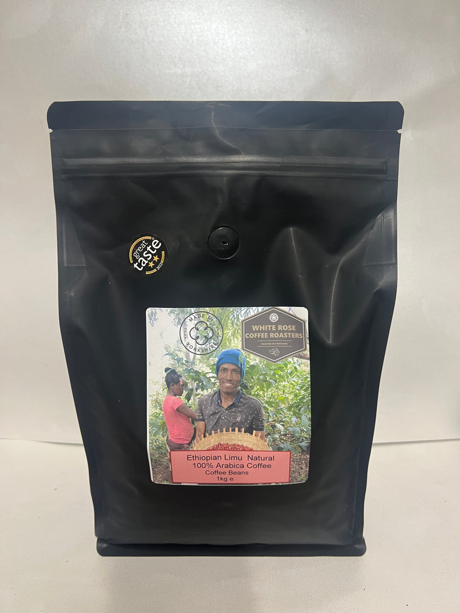 Ethiopian Limu Natural Arabica Roasted Coffee – White Rose Coffee Roasters